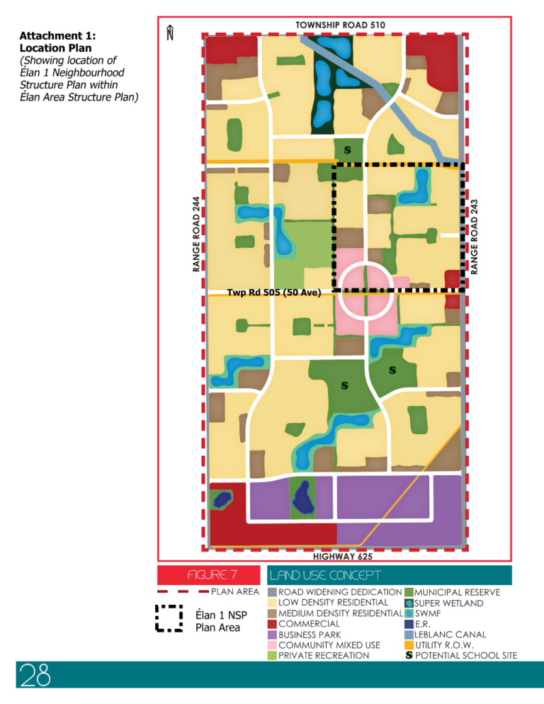 Application to Amend the Élan 1 Neighbourhood and Area Structure Plans ...